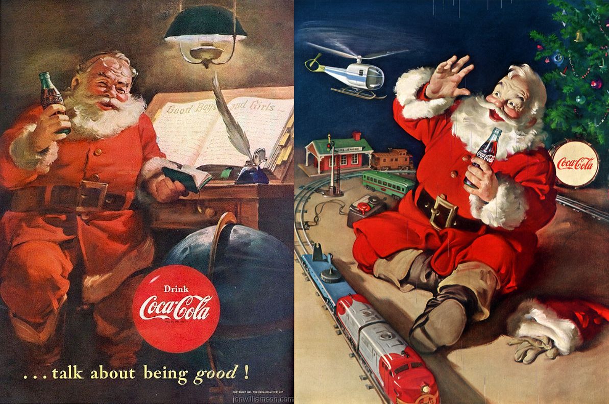 santa-through-the-years - Spike Santee